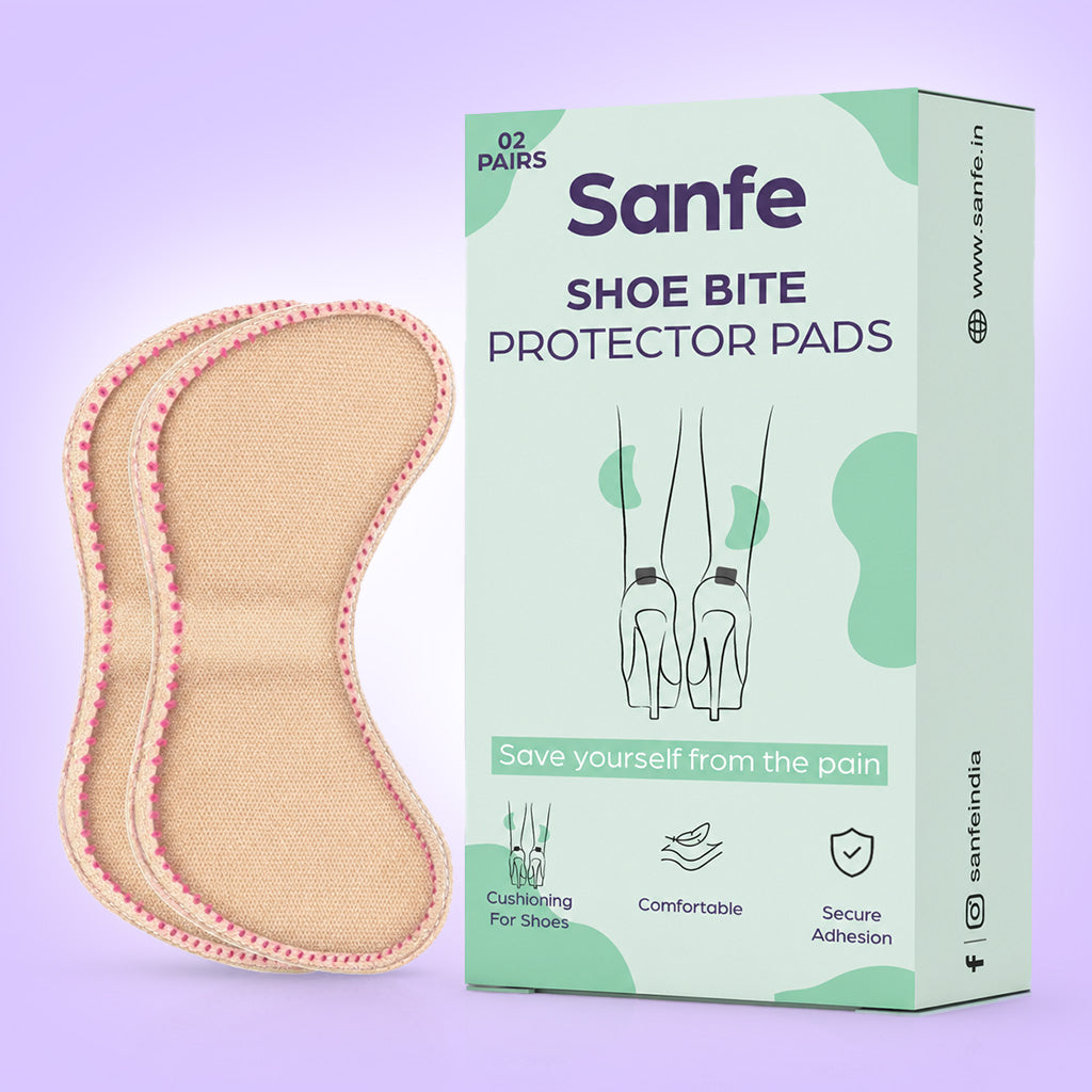 Sanfe Shoe Bite Protector Pads - 2 Pairs