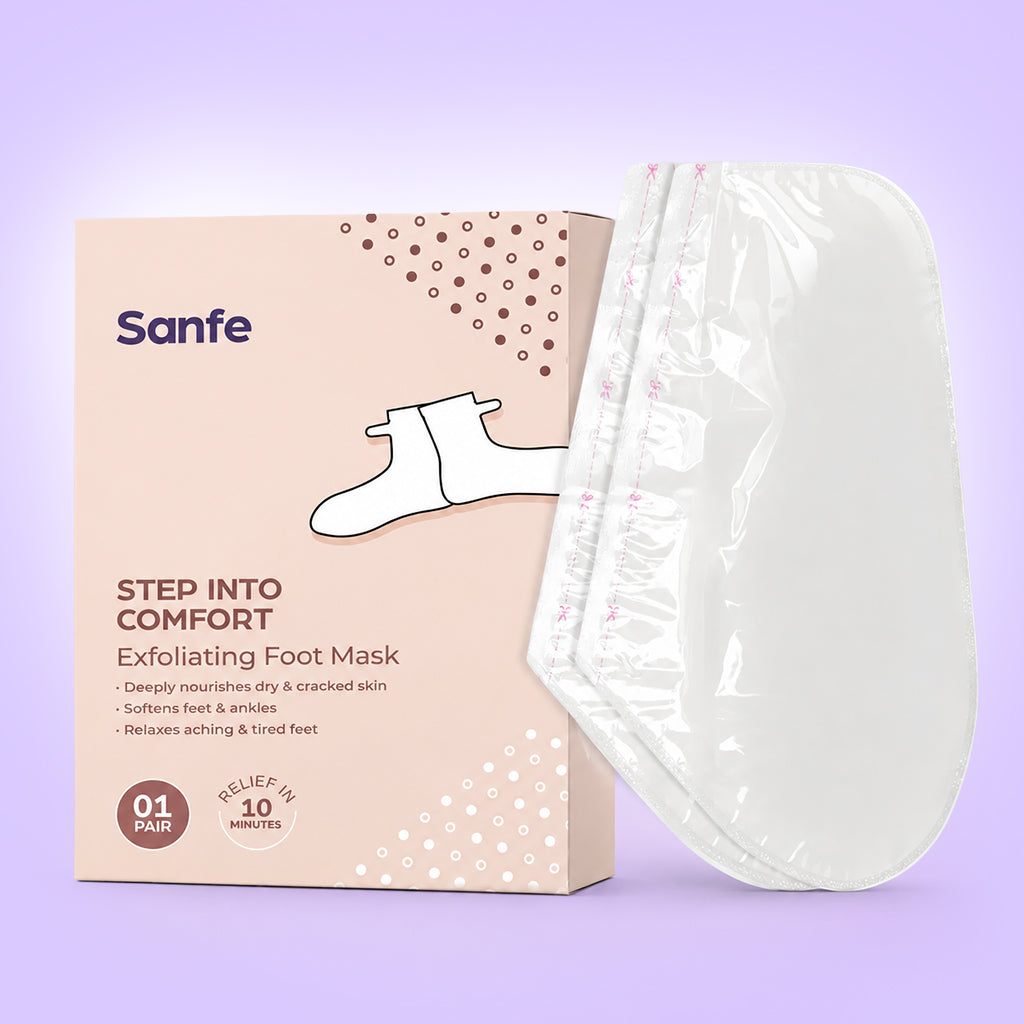 Sanfe Exfoliating Foot Mask - 1 Pair