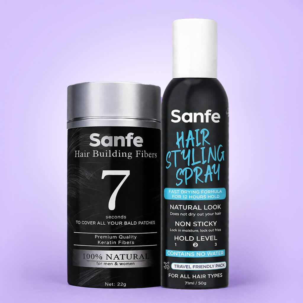 Sanfe 10-Second Hair Transformation Combo | Instant Smooth & Shiny Hair