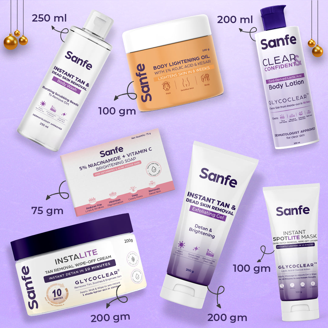 30 Days Tan Removal Kit – Sanfe