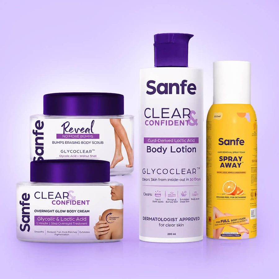 India’s first Women's Body Care Brand – Sanfe