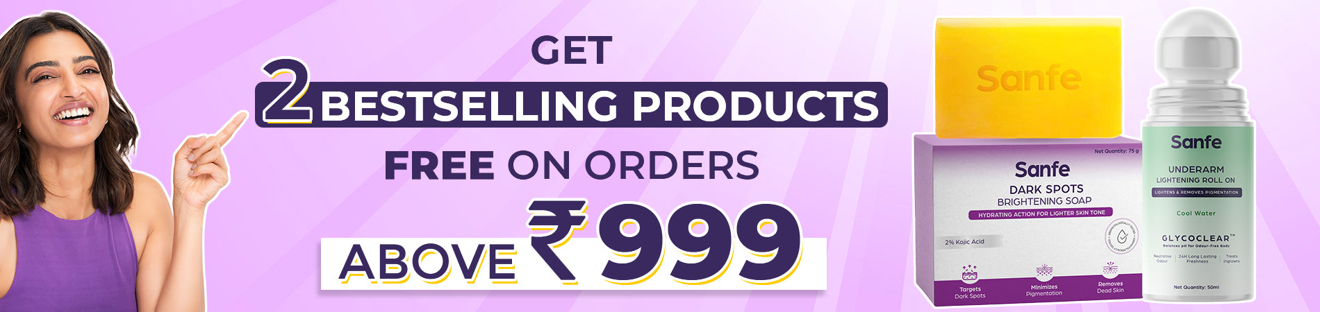 India’s first Women's Body Care Brand – Sanfe