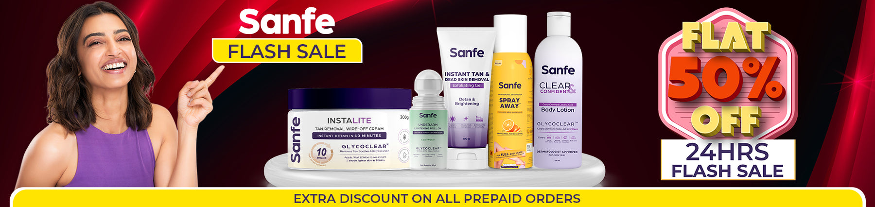 India’s first Women's Body Care Brand – Sanfe
