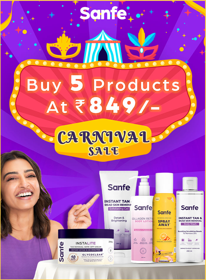 India’s first Women's Body Care Brand – Sanfe