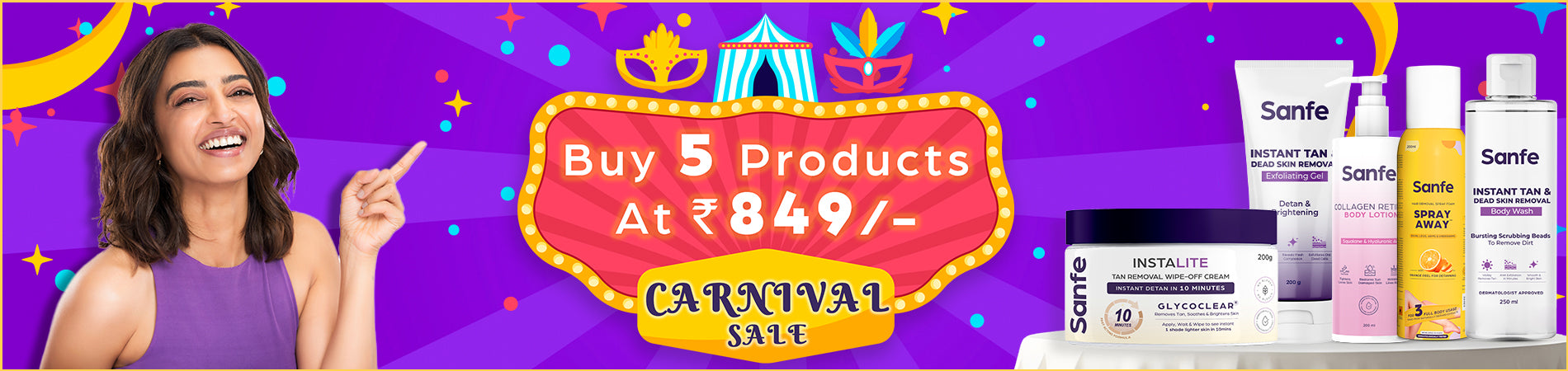 India’s first Women's Body Care Brand – Sanfe