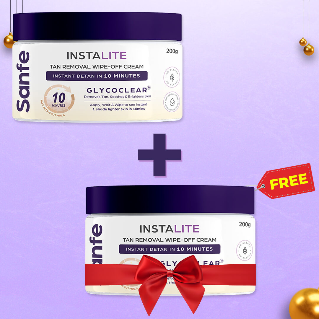 Instalite Tan Removal Wipe-Off Cream 200 gm (Pack of 2) – Sanfe