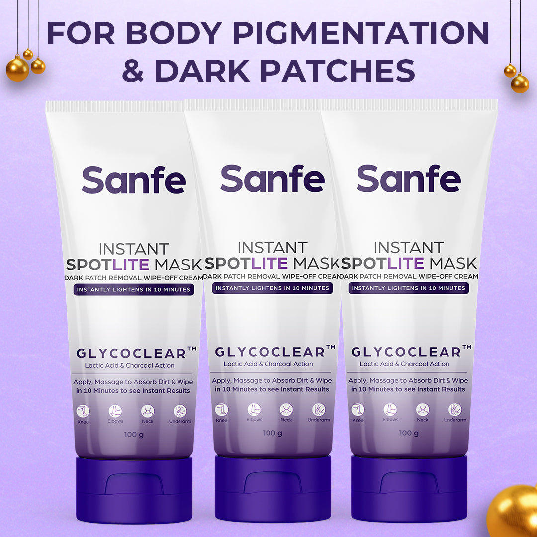 Instant Spotlite Mask For Dark Patches (Pack of 3) – Sanfe