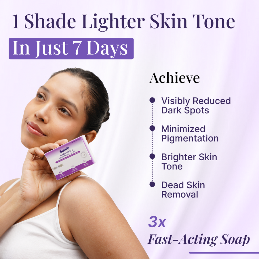 Sanfe Kojic Acid Soap for Dark Spots & Pigmentation
