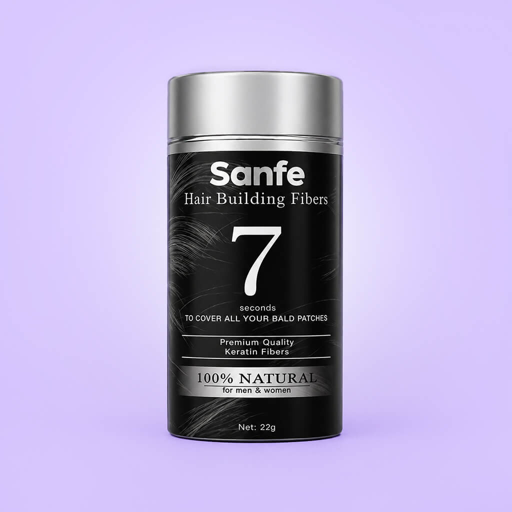 Sanfe Hair Building Fibers | Instant Hair Volume & Coverage