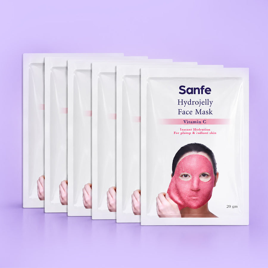 Sanfe Hydrojelly Alginate Face Mask 20g (Pack of 6)
