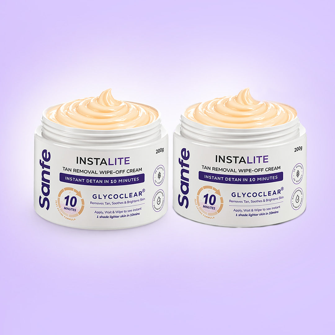 Instalite Detan Wipe-off cream 200g (Pack of 2) – Sanfe