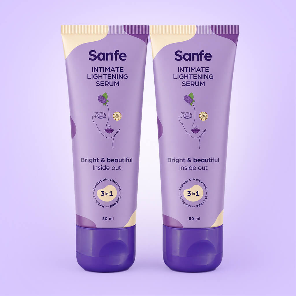 Sanfe Intimate Lightening Serum 50gm (Pack of 2) | Intimate Brightening ...